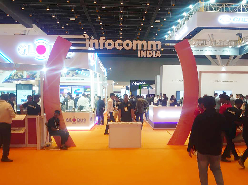 Exhibited at InfoComm India 2023